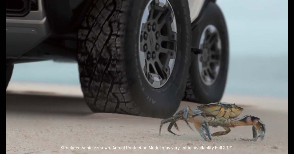New Hummer EV Video Teases Crab Mode, Sets Reveal Date For October ...
